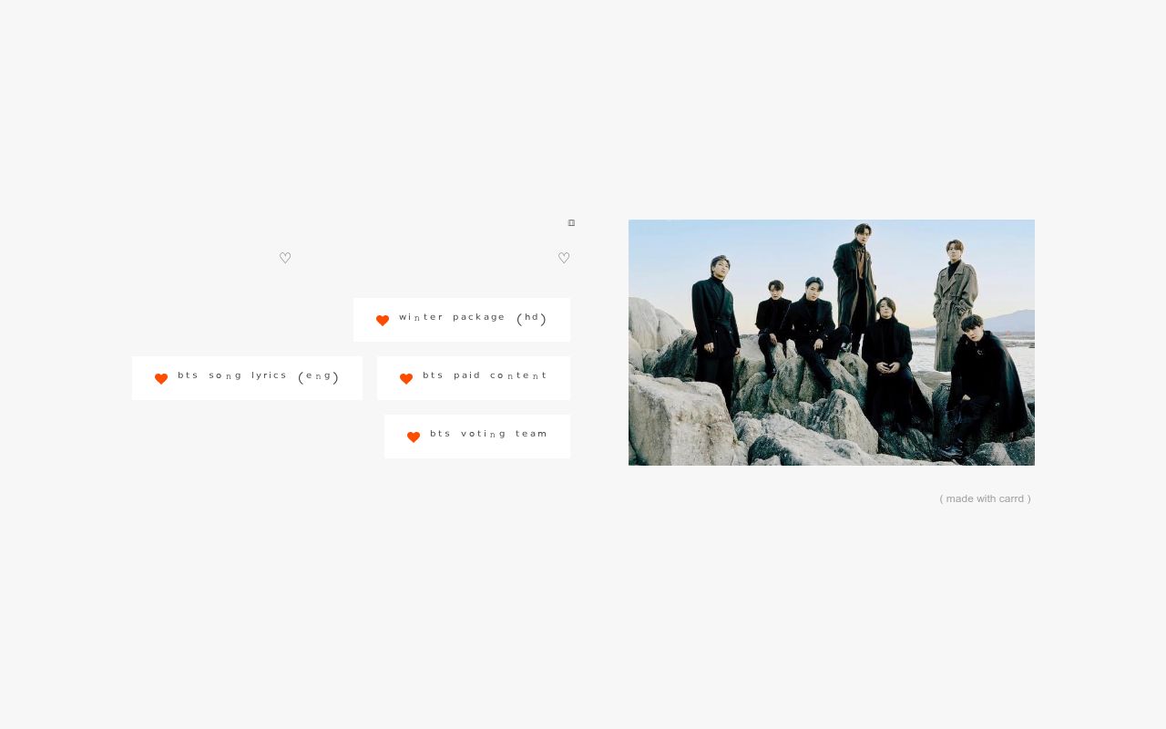 bts content 2021